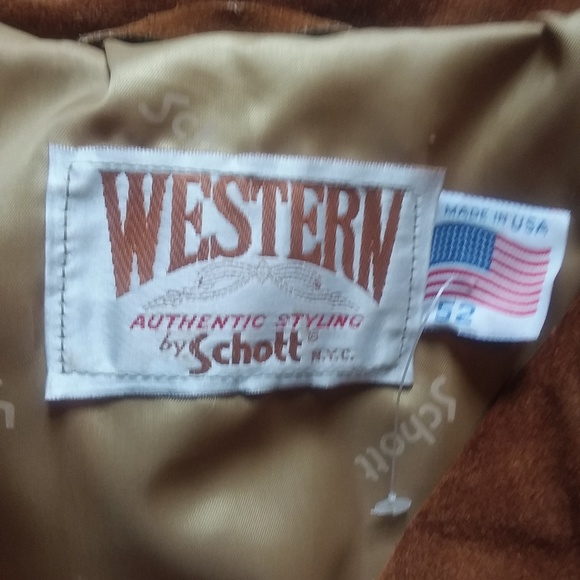 Schott | Jackets & Coats | Schott Western Leather Jacket With Fringe | Poshmark